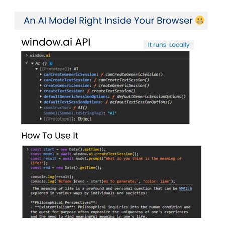Moez Zhioua On Linkedin The New Window Ai Api Is An Absolute Game