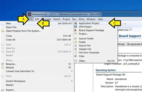 Create A BOOT Bin Program An SD Card And Boot A ZC706 Using Windows