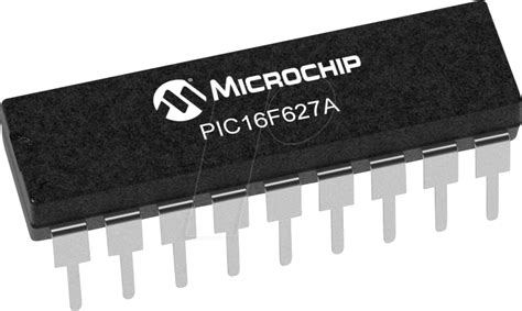 Pic 16f627a I P 8 Bit Picmicro Microcontroller 175 Kb 20 Mhz Dip