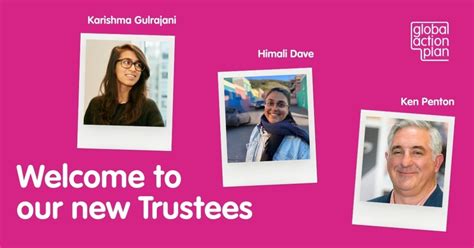 Announcing Our New Trustees Karishma Gulrajani Himali Dave And Ken Penton
