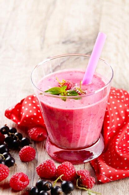 Premium Photo Raspberry Smoothie