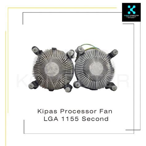 Jual Kipas Processor Fan Processor Lga 1155 Second Shopee Indonesia