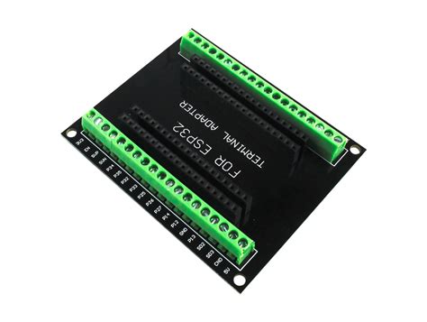 expansor com borne para nodemcu esp32s 38 pinos usinainfo