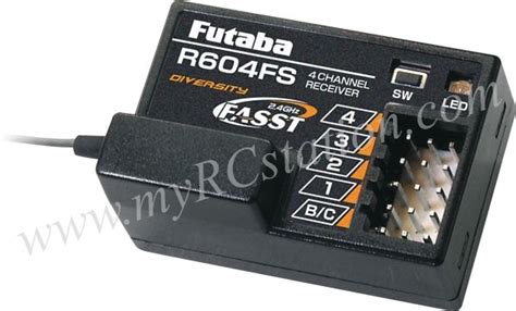 Futaba Receiver R604FS 2 4g 4PK R604FS
