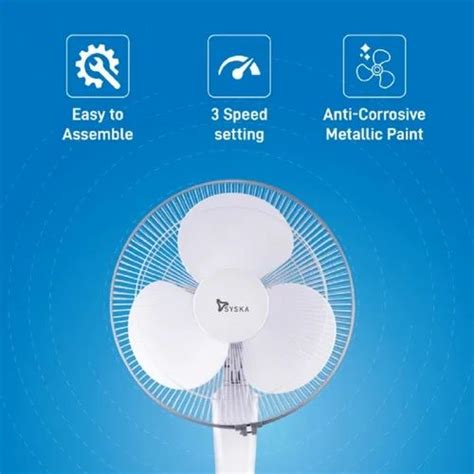 Syska Pedestal Fan 400 Mm 16 Inch At Rs 1500 Piece In Prayagraj Id