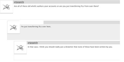 Someone Transferring Other Peoples Fics To Ao3 R Fanfiction