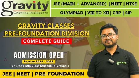 All About Gpf Division Gravity Classes Prefoundation Division Youtube