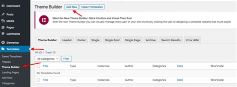 How To Add And Edit Headers And Footers In Elementor