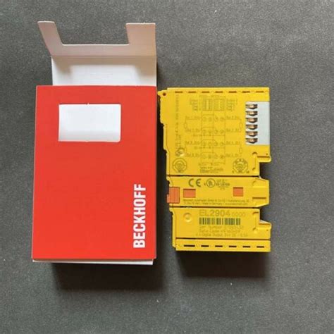 1pc Beckhoff El2904 El 2904 Analog Input Terminal Module New Expedited Shipping Ebay