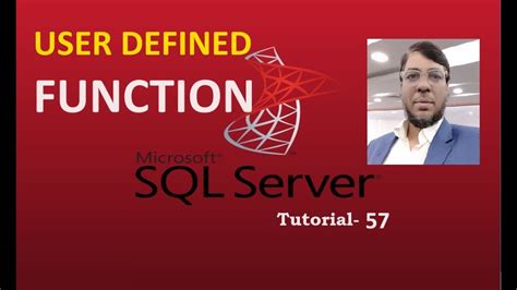 Sql Server Tutorial 57 User Defined Function Aksadur Bangla Youtube
