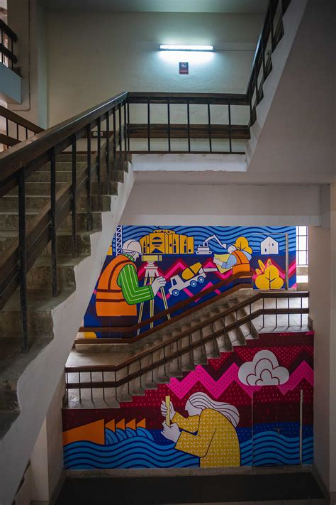 Mural For Dept Of Civil Engineering Buet Behance