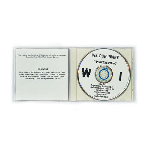 Weldon Irvine I Play The Piano Cd 1 Of 1 Wax Poetics