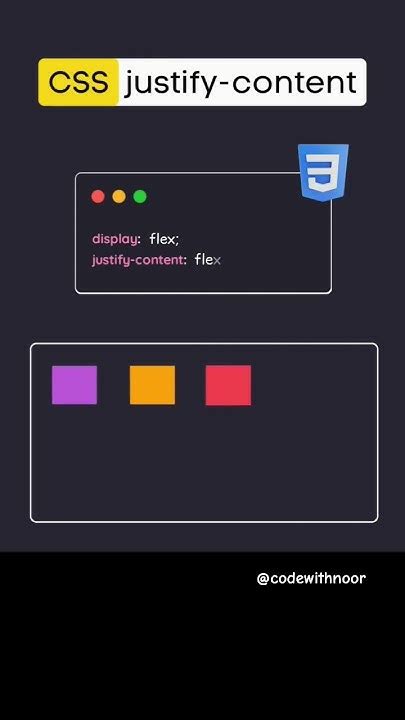 css justify content for beginners shorts viralvideo trending youtube