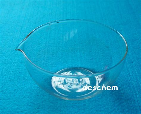 90mm Glass Evaporating Dish Flat Bottom Laboratory Grandado