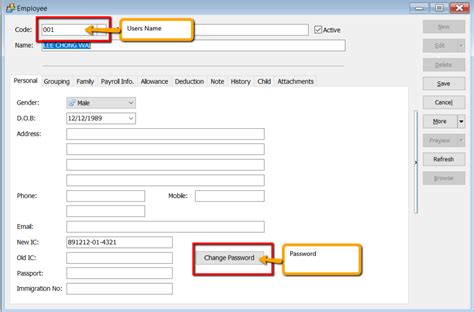 Employee Login Sql Documentation