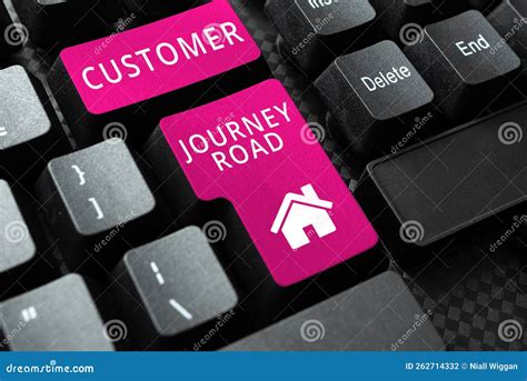 Conceptual Caption Customer Journey Road Conceptual Photo Customer Experiences When Interacting