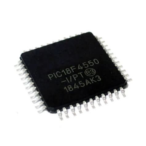 Genuine Original Pic18f4550 Ipt Tqfp 44 8 Bit Microcontroller Mcu Pic18f4550 Integrated