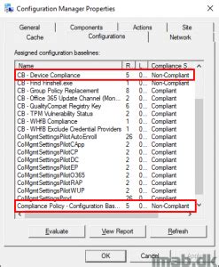 Device Compliance With Configuration Baselines Configuration Manager