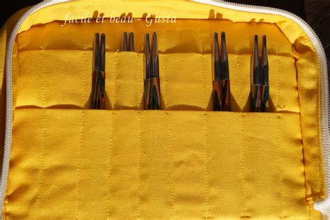 facile et beau - Gusta: Strick-Nadel-Tasche Nr. 1