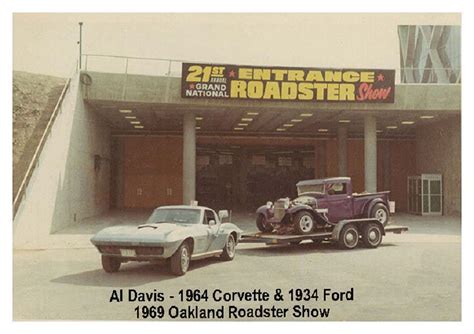 Photo Al Davis At 1969 Oakland Roadster Show 2 Vintage Oakland