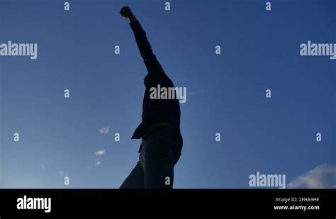 Pumping Her Fist Stock Videos Footage HD And K Video Clips Alamy