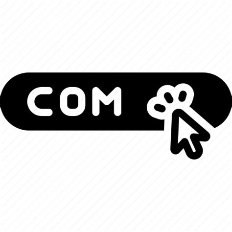 Com Domain Website Url Hyperlink Webpage Protocol Icon Download