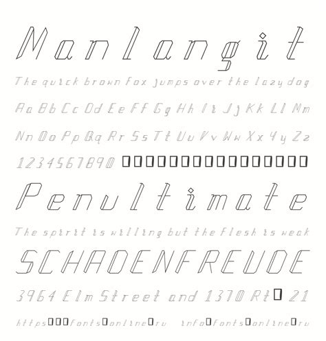 Manlangit Font