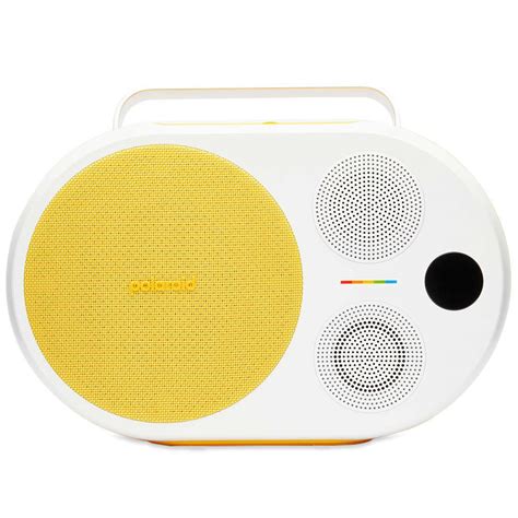 Polaroid Music Player 4 In Yellowwhite Polaroid