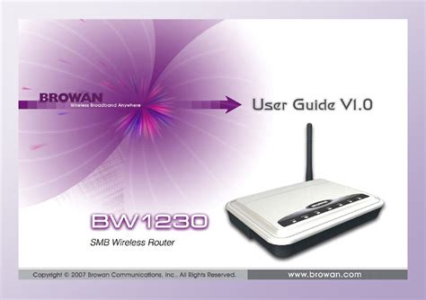 Gemtek Technology R960306g Smb Wireless Router User Manual Manual