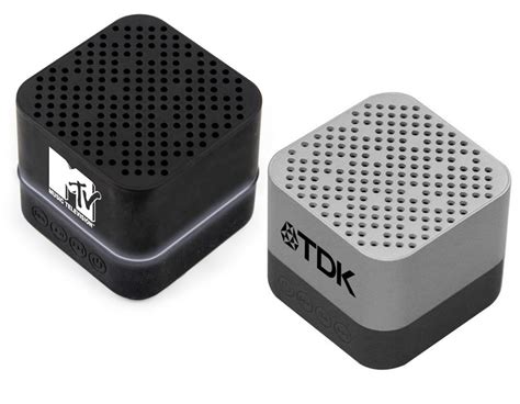 Led Logo Cube Bluetooth Speaker Deluxe