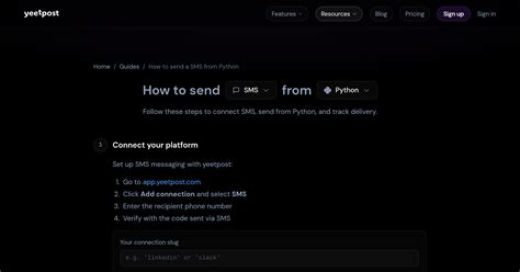How To Send A Sms From Python Yeetpost