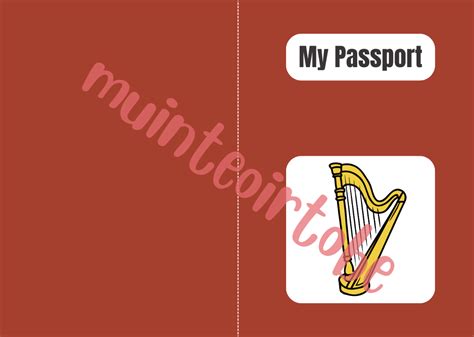 Mash Back To School Passport Resource Colour And Black And White