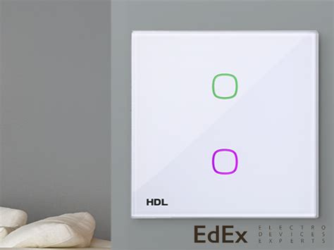 HDL iTouch - стильный выключатель для умного дома KNX