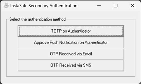 Configure Authenticator App Instasafe Documentation Hub