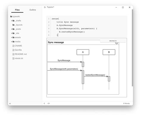 Draw Diagrams With Markdown Typora Support