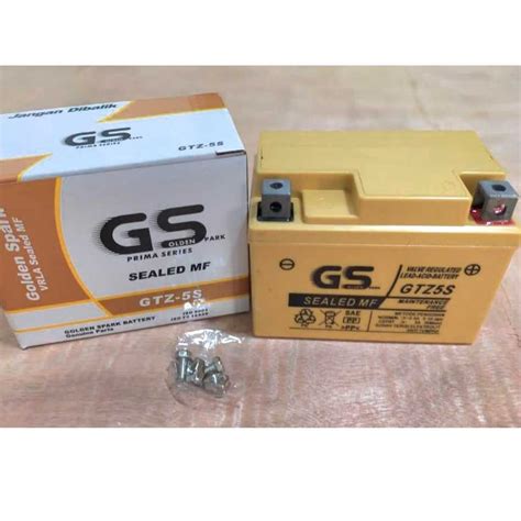 Jual Aki Gs Golden Spark Full Kering Shopee Indonesia