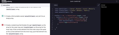 Faq Loops Nested Loops Page 4 Javascript Faq Codecademy Forums