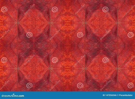Geometric Pattern In Red Stock Illustration Illustration Of Hues 147056566