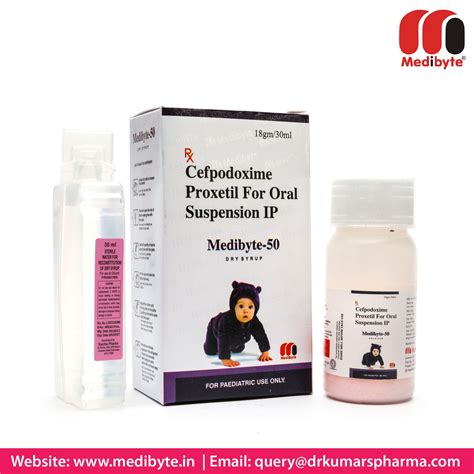 Cefpodoxime Proxetil Oral Suspension Manufacturer Supplier Franchise