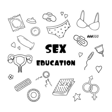 Set Of Hand Drawn Ovaries Vector Art Stock Images Depositphotos