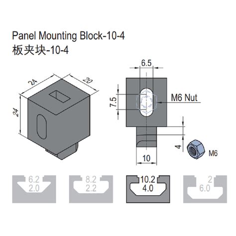 Panel Mounting Block 10 4 Diy Geek