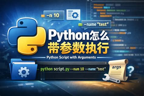 Python怎么带参数执行