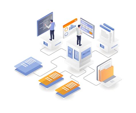 Web Application Developer And Data Analysis 5005083 Vector Art At Vecteezy