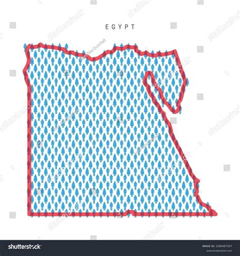 Density Map Egypt Over 3 Royalty Free Licensable Stock Illustrations