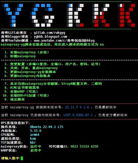 naiveproxy一键脚本发布（无须编译caddy，支持多端口复用） 电脑技术 admin powered by sablog x