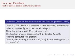 Algorithms And Complexity Cryptography Theory PPT