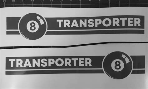 Vw Transporter Decals 8 Ball Stickers Van Graphics Stingray Stickers