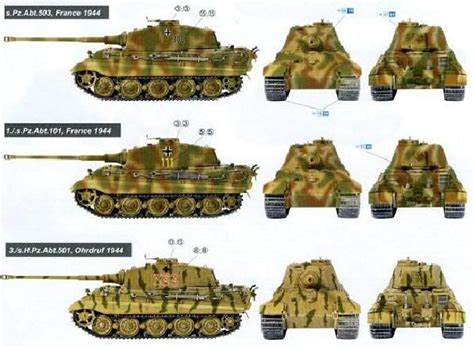 King Tiger Camo Tiger Ii German Tanks Tiger Tank