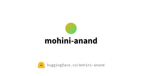 Mohini Anand Mohini Anand