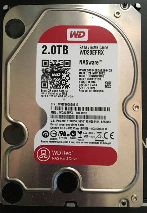 Yahoo!オークション - WesternDigital｜WD Red｜WD20EFRX-68AX9N0｜2.0...